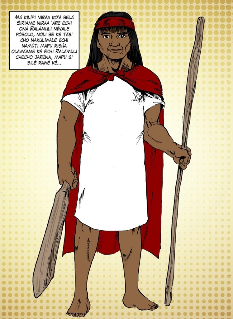 Tepórame, un comic sobre la historia de un héroe rarámuri - DE REPORTEROS