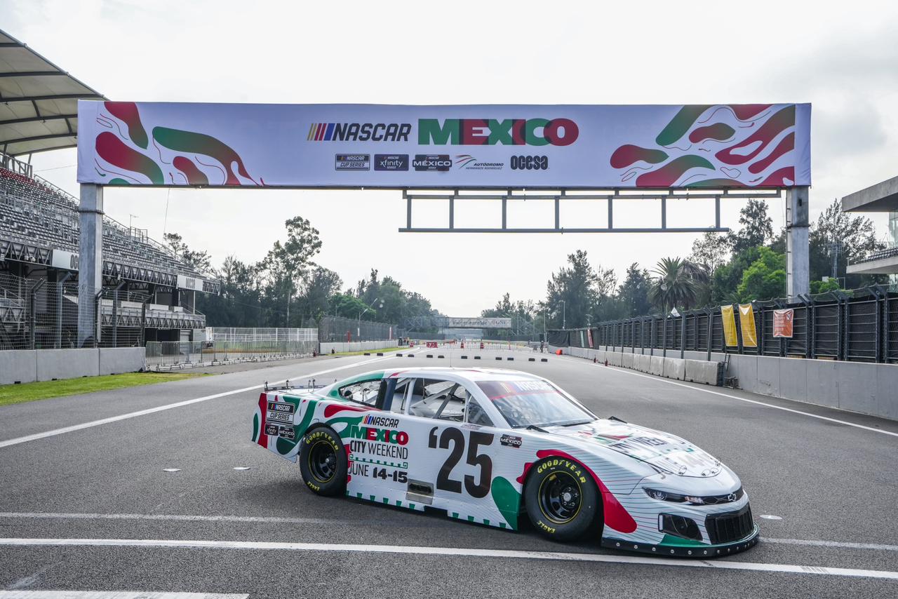 Por primera vez llega a México la NASCAR Cup Series, competirá en la ...
