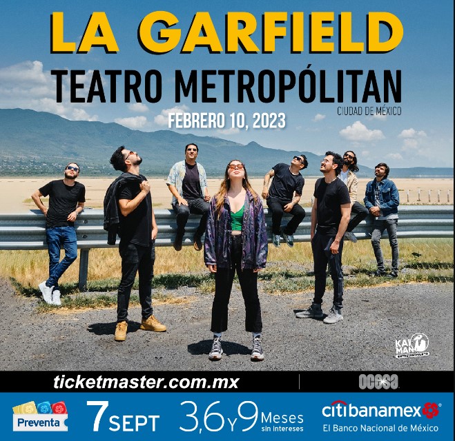 La Garfield regresa a Ciudad de México para gran concierto en el que ...